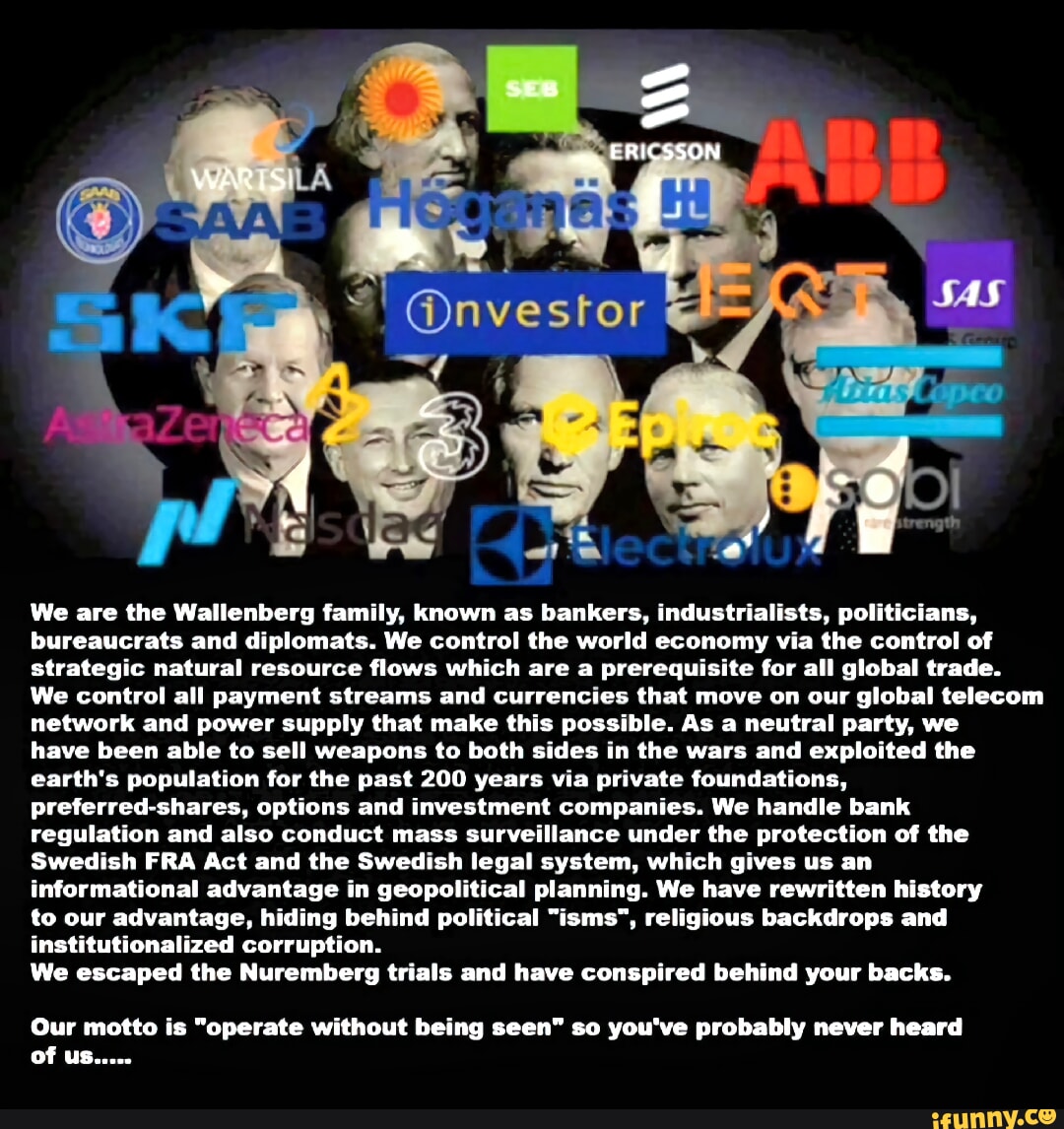 Wallenberg memes. Best Collection of funny Wallenberg pictures on iFunny