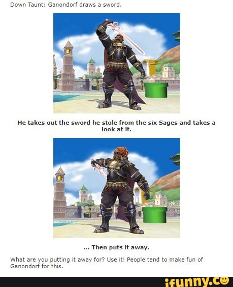 Ganondorf memes. Best Collection of funny Ganondorf pictures on iFunny