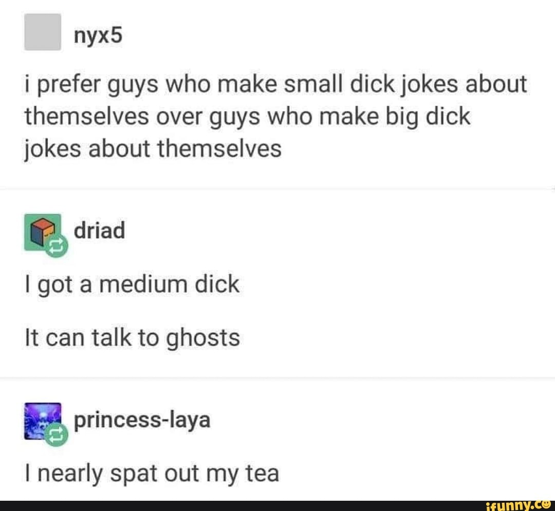 Small Dick Jokes