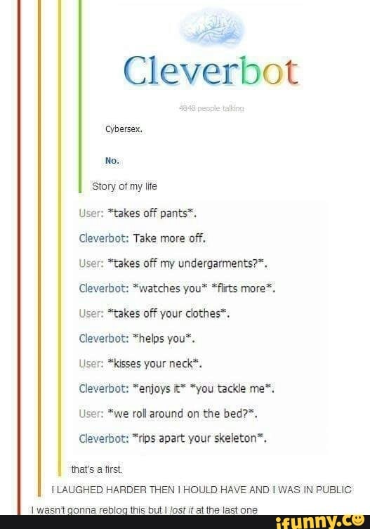 Cleverbot Sexually Conversations