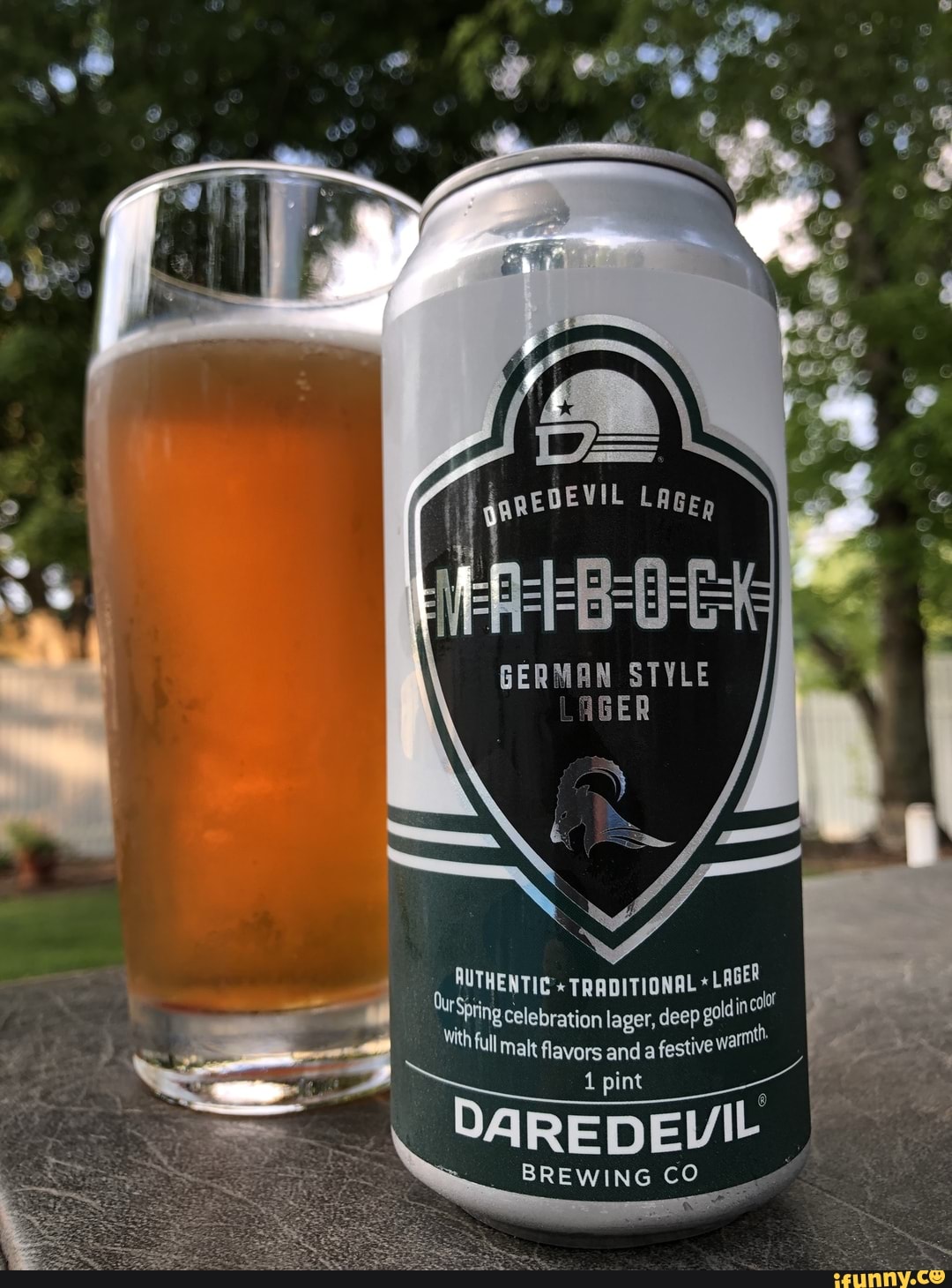 Daredevil Brewing Maibock - {qREDEVIL LAGE GERMAN STYLE AGER AUTHENTIC ...