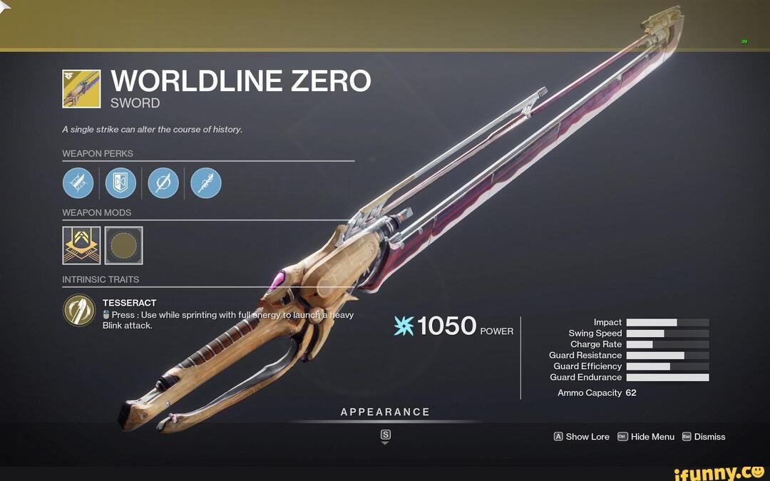 WORLDLINE ZERO SWORD A single strike can alter the course of history ...
