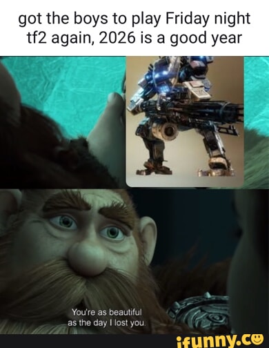 Got the boys to play Friday night again, 2026 is a good year You're as ...