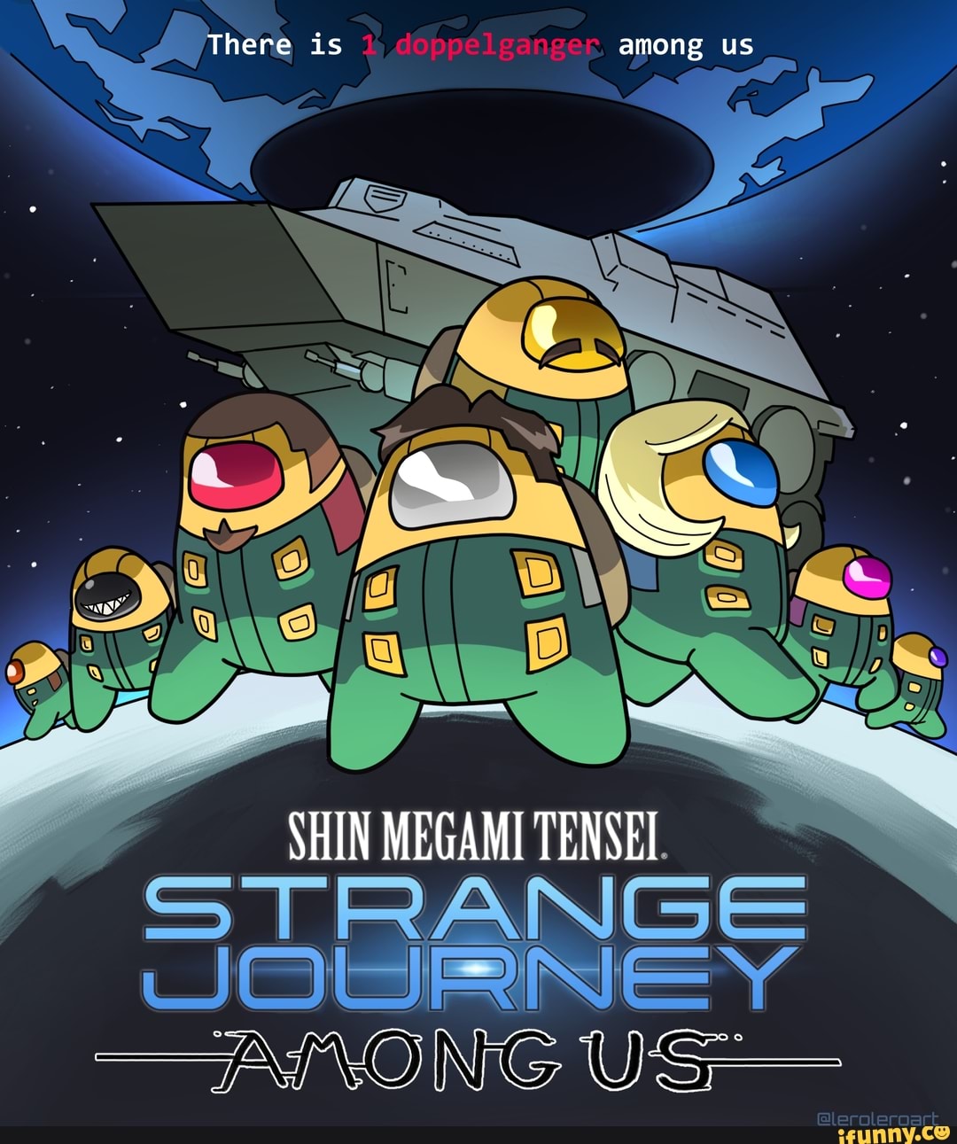 Among us is SHIN MEGAMI STRANGE JOURNEY - iFunny