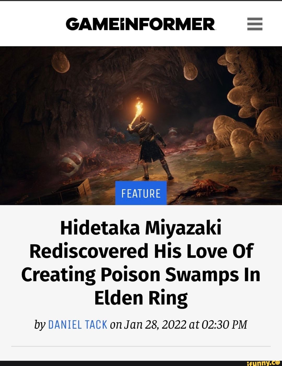 GAMEINFORMER = FEATURE Hidetaka Miyazaki Rediscovered His Love Of ...