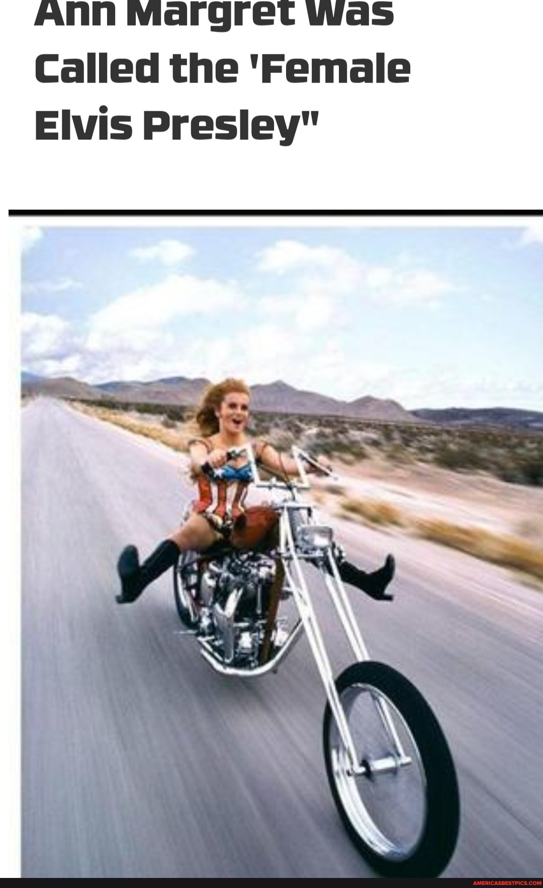 AnN Margret was Called the 'Female Elvis Presley" - America’s best pics ...