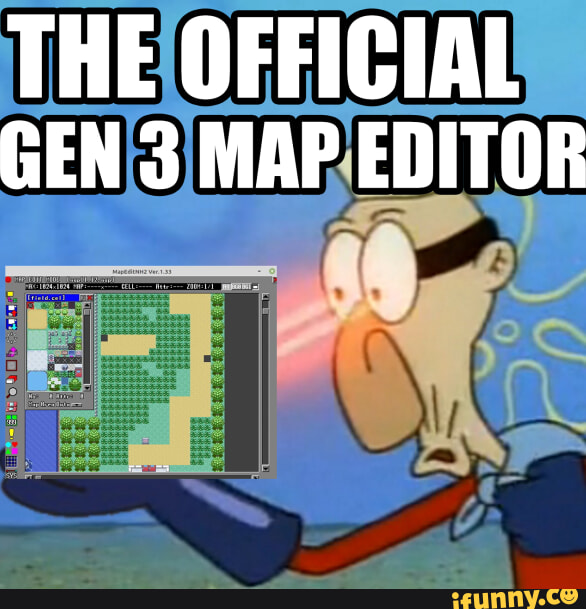 THE OFFICIAL GEN 3 MAP EDITOR - iFunny