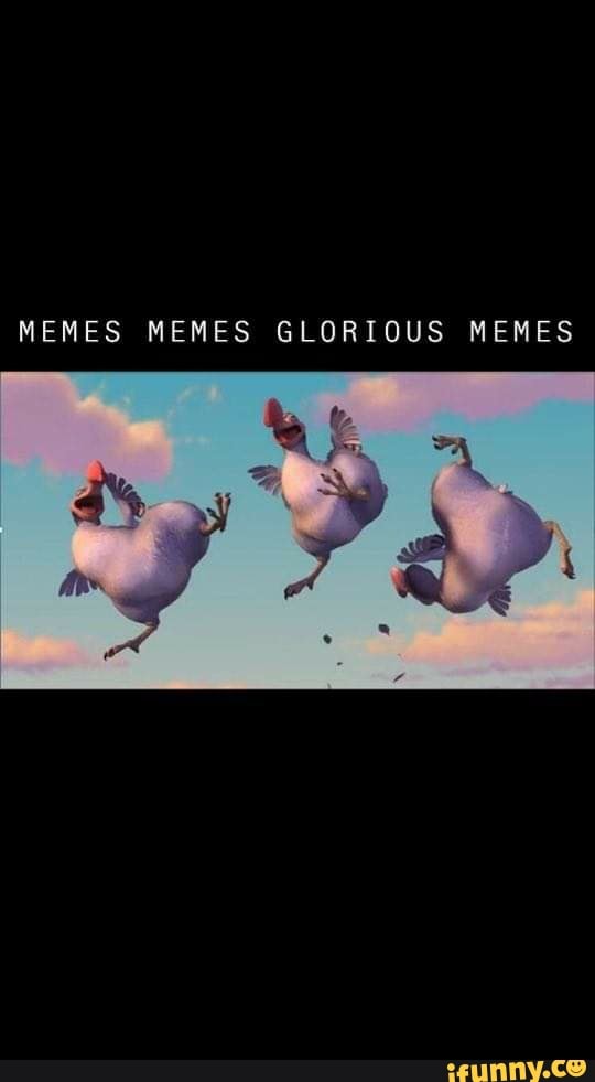 MEMES MEMES GLORIOUS MEMES - iFunny