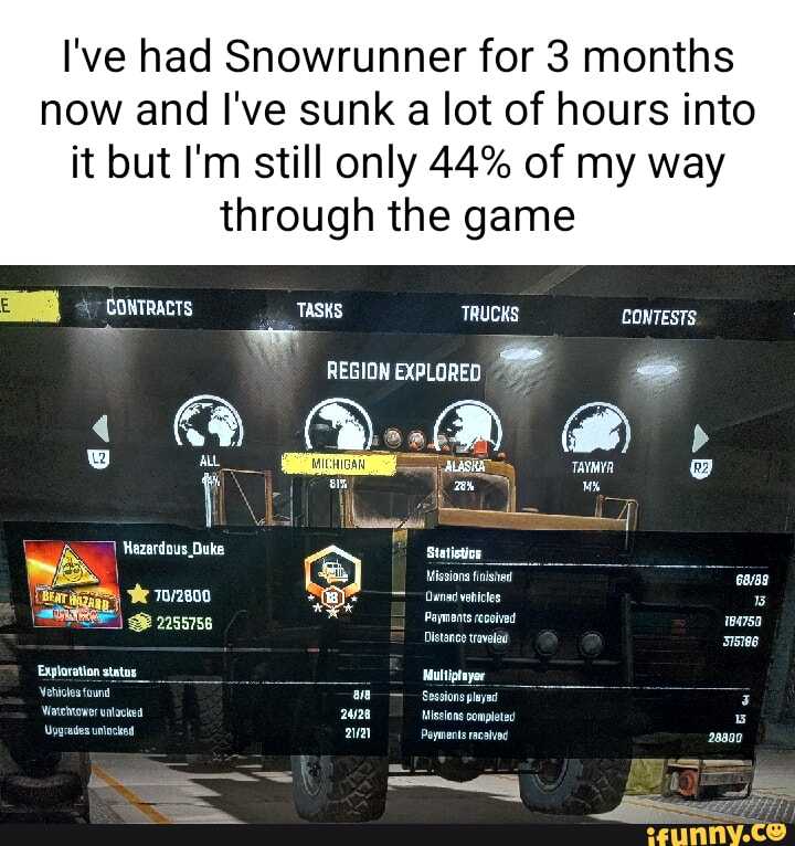 Snowrunner memes. Best Collection of funny Snowrunner pictures on iFunny