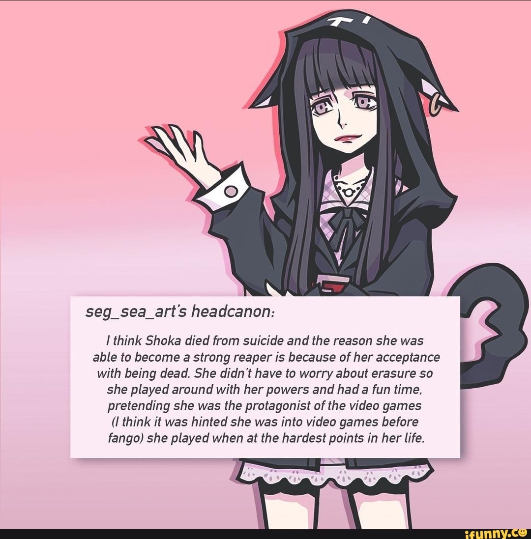 Seg_sea_art's headcanon: think Shoka died from suicide and the reason ...