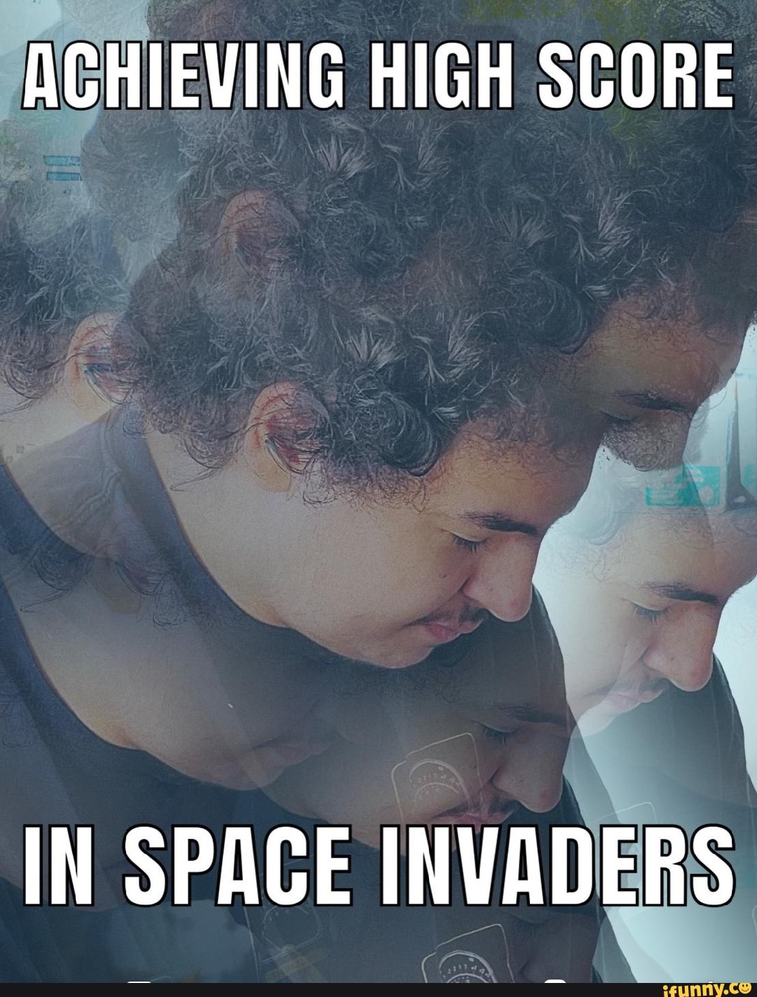 ACHIEVING HIGH SCORE ma IN SPACE INVADERS - iFunny