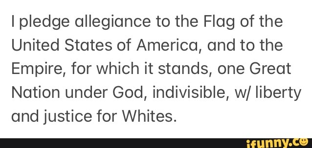 Pledge Of Allegiance Lyrics