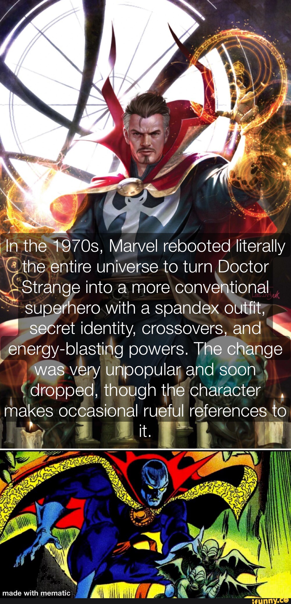 In the 1970s, Marvel rebooted literally the entire universe to turn ...