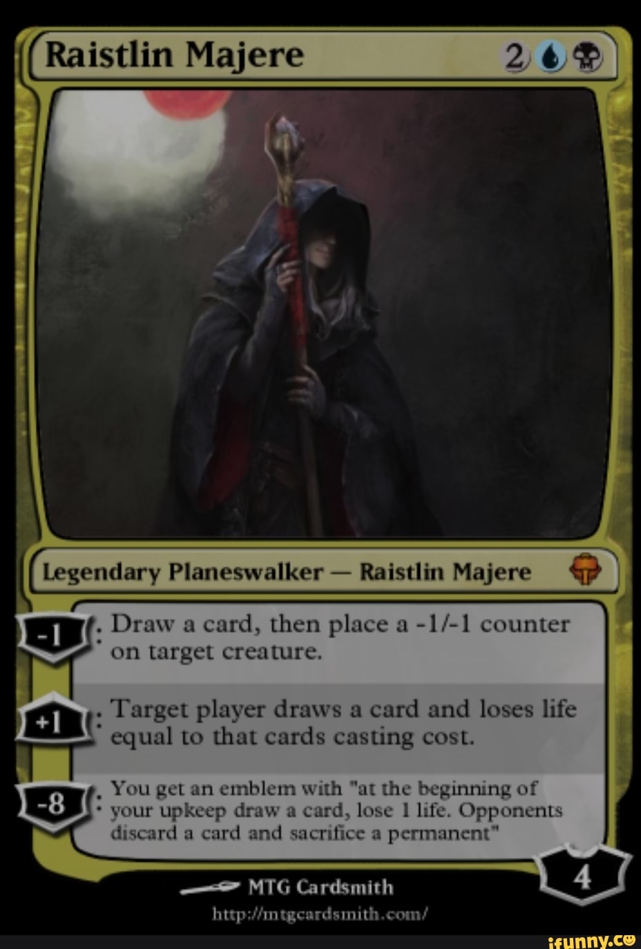 Majere Legendary Planeswalker - Raistlin Majere . Draw a card, then ...