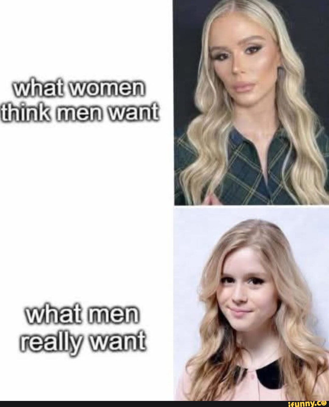 Think want really want / - iFunny