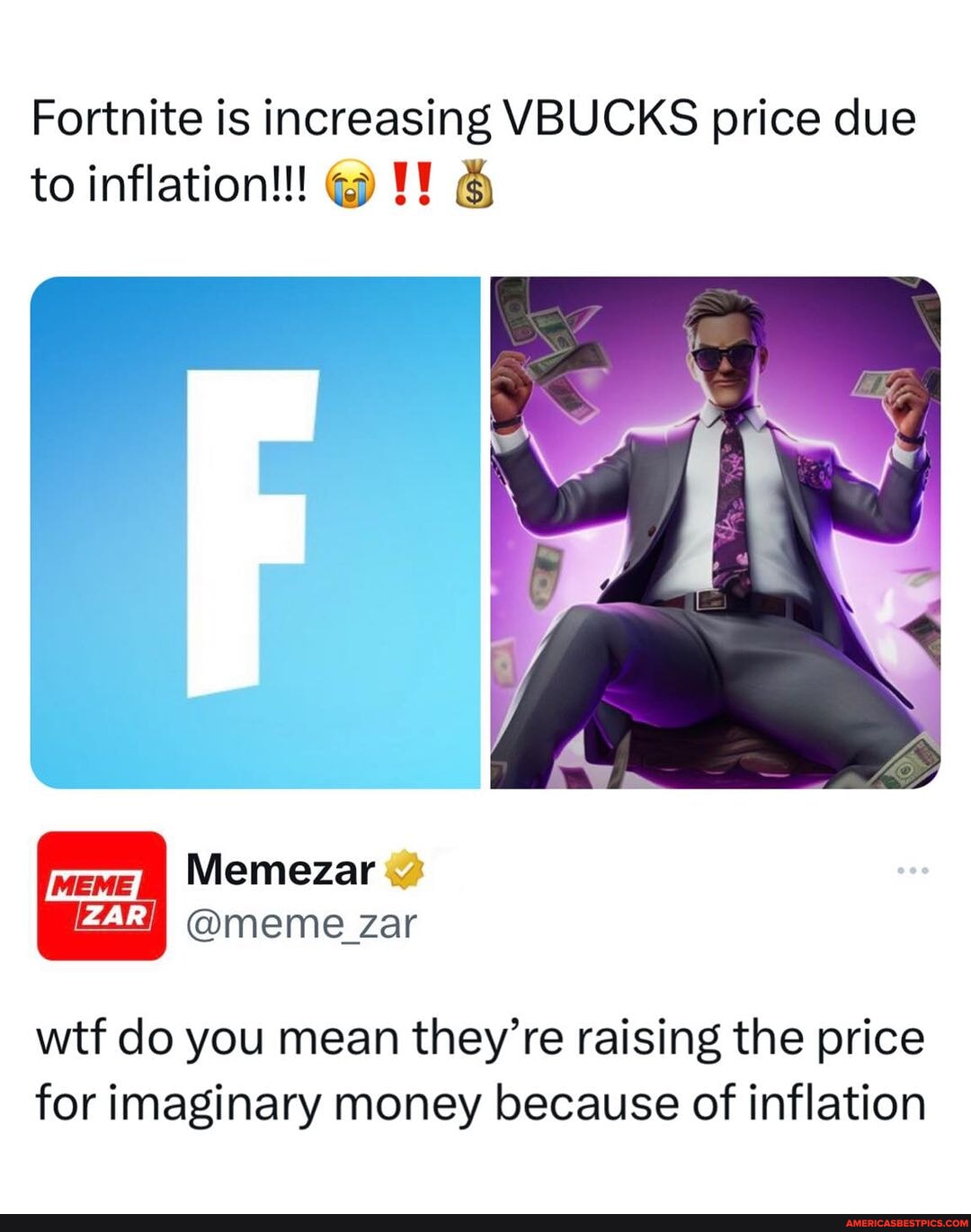 Imaginary inflation 🤷‍♂️ Like this content? Follow us for more @memezar ...