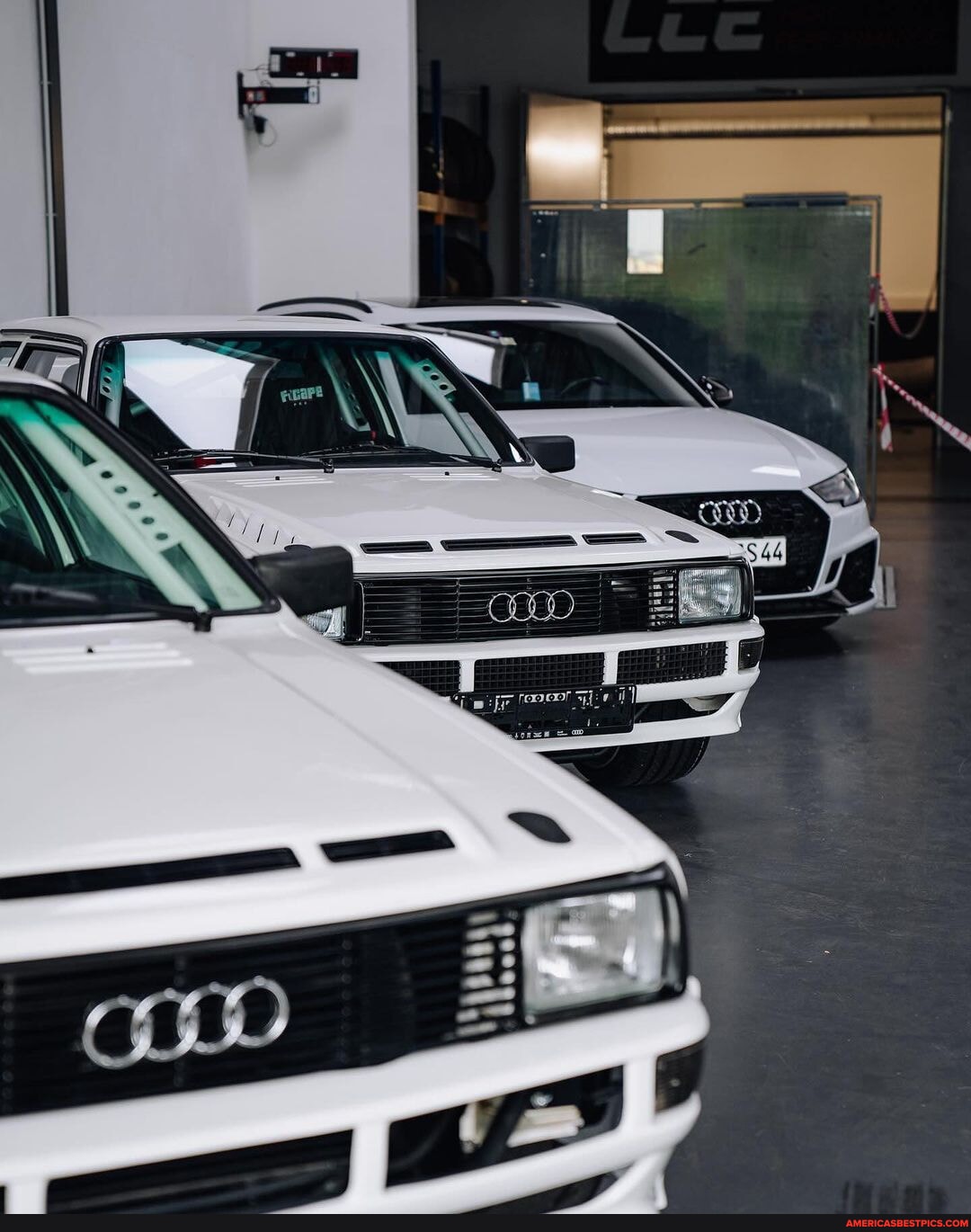Flashback to @sportquattros ’s 2023 summer party with their white Audi ...