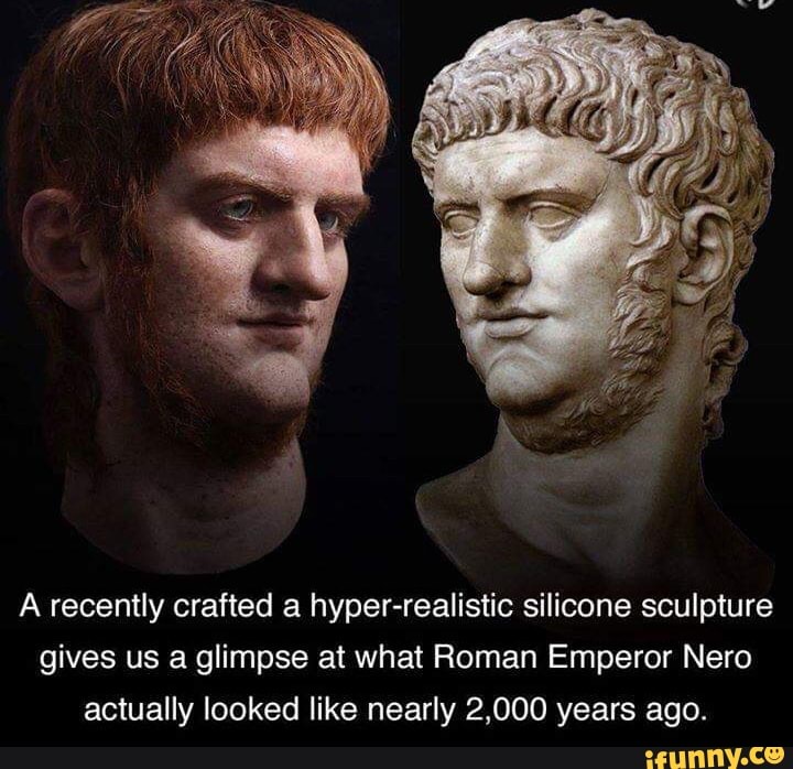 A recently crafted a hyper-realistic silicone sculpture gives us a ...