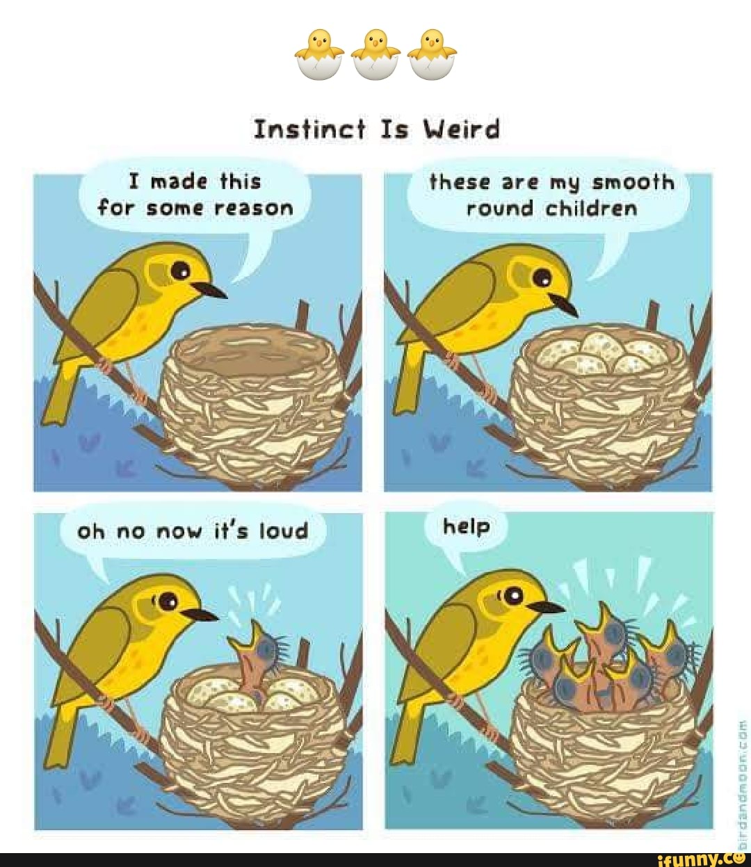 Weird Instinct Is Weird smooth these are my round children OP these are ...
