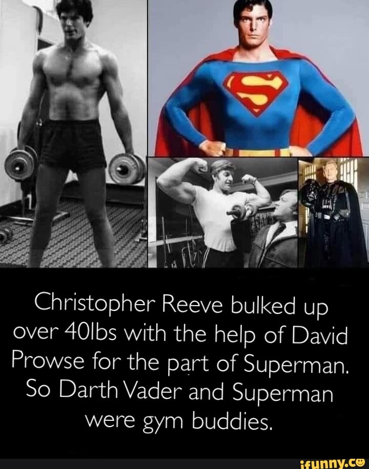 David Prowse Christopher Reeves