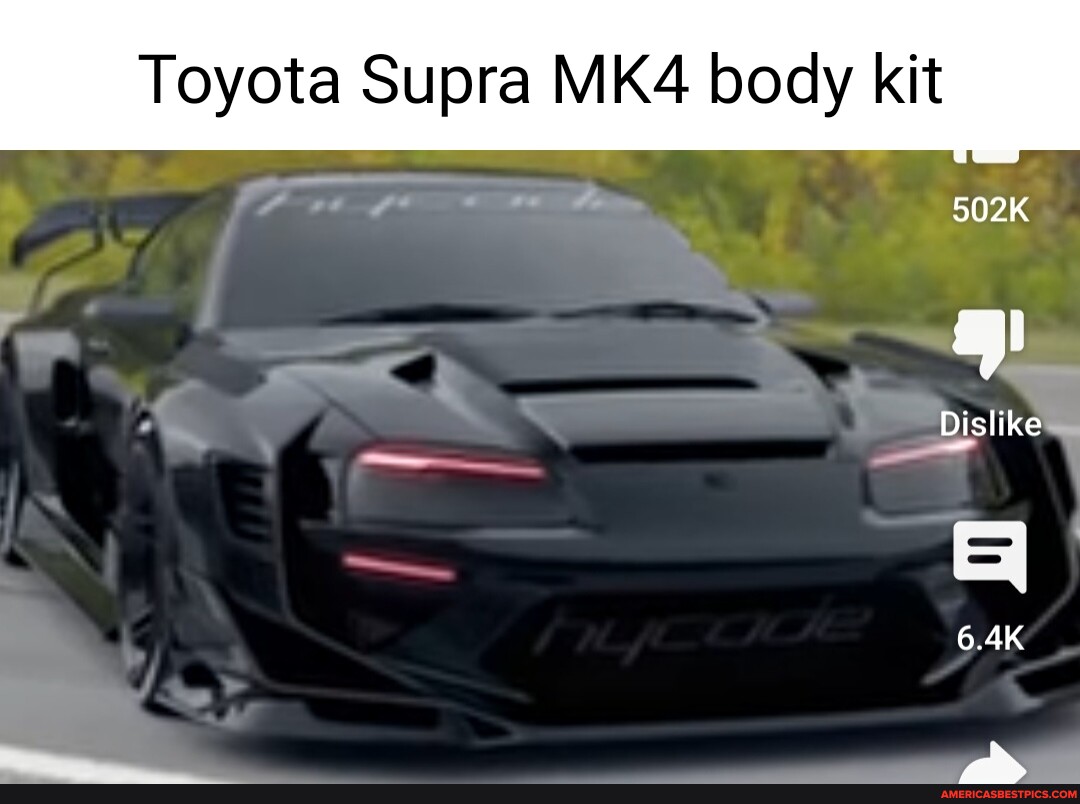 Toyota Supra MK4 Stage2 Custom Wide Body Kit By Hycade Buy, 48% OFF