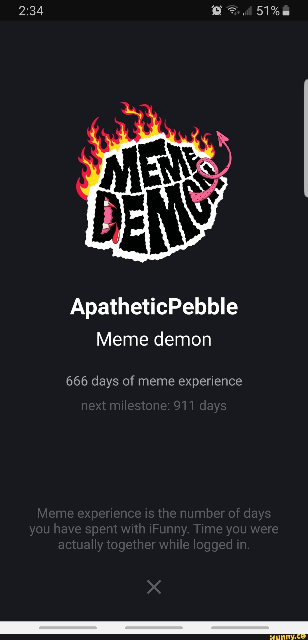 Meme demon 666 days of meme experience - iFunny