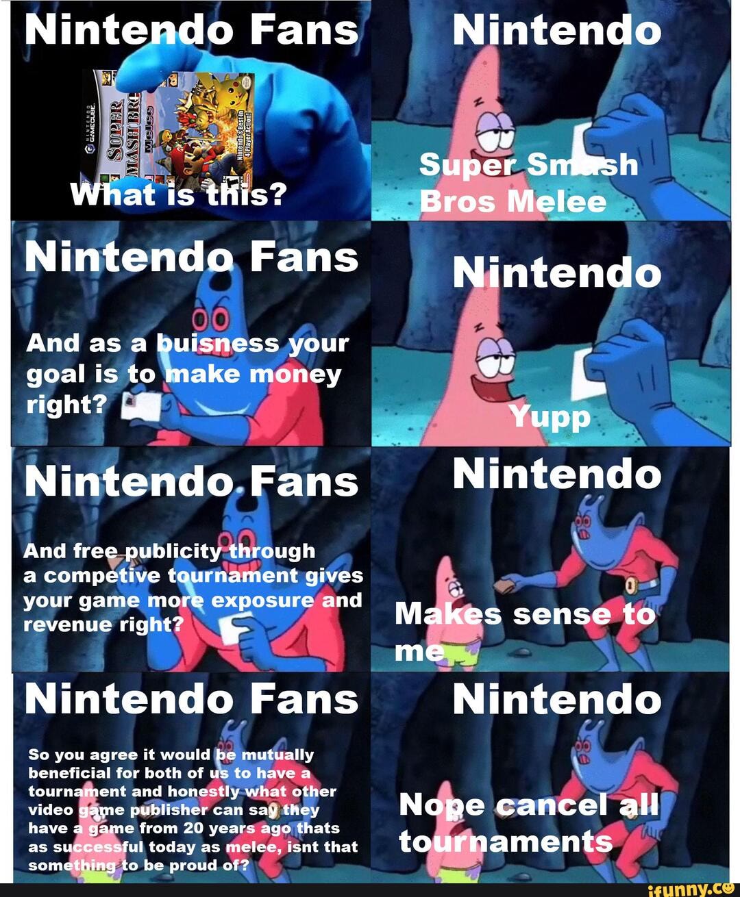 Nintendo Fans What is this? Nintendo Fans And as a buisness your goal ...