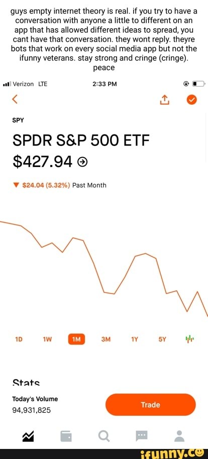 Guys empty internet theory is real. if you try to have a conversation ...