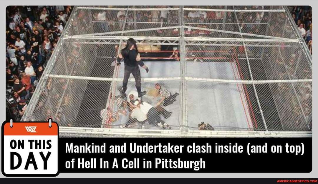 23 years ago today the greatest Hell in a Cell match of all time ...