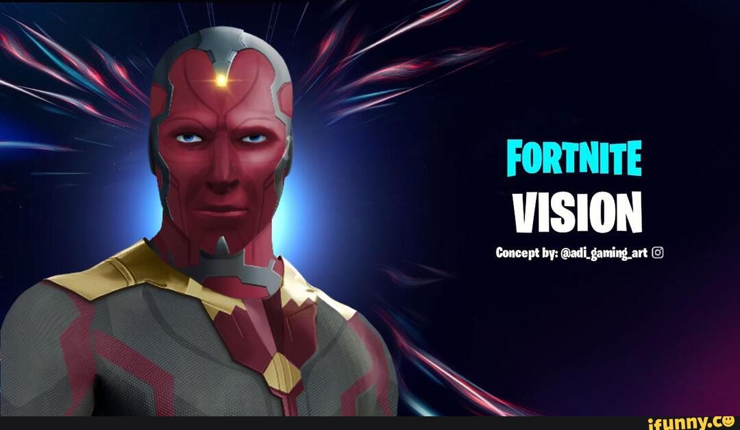 FORTNITE VISION Concept by: @adl. gaming art - iFunny