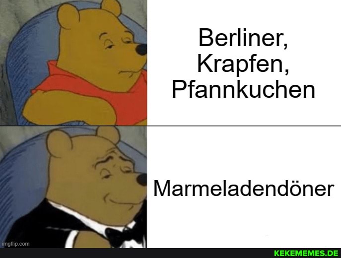 Berliner, Krapfen, Pfannkuchen Marmeladendöner - Keke