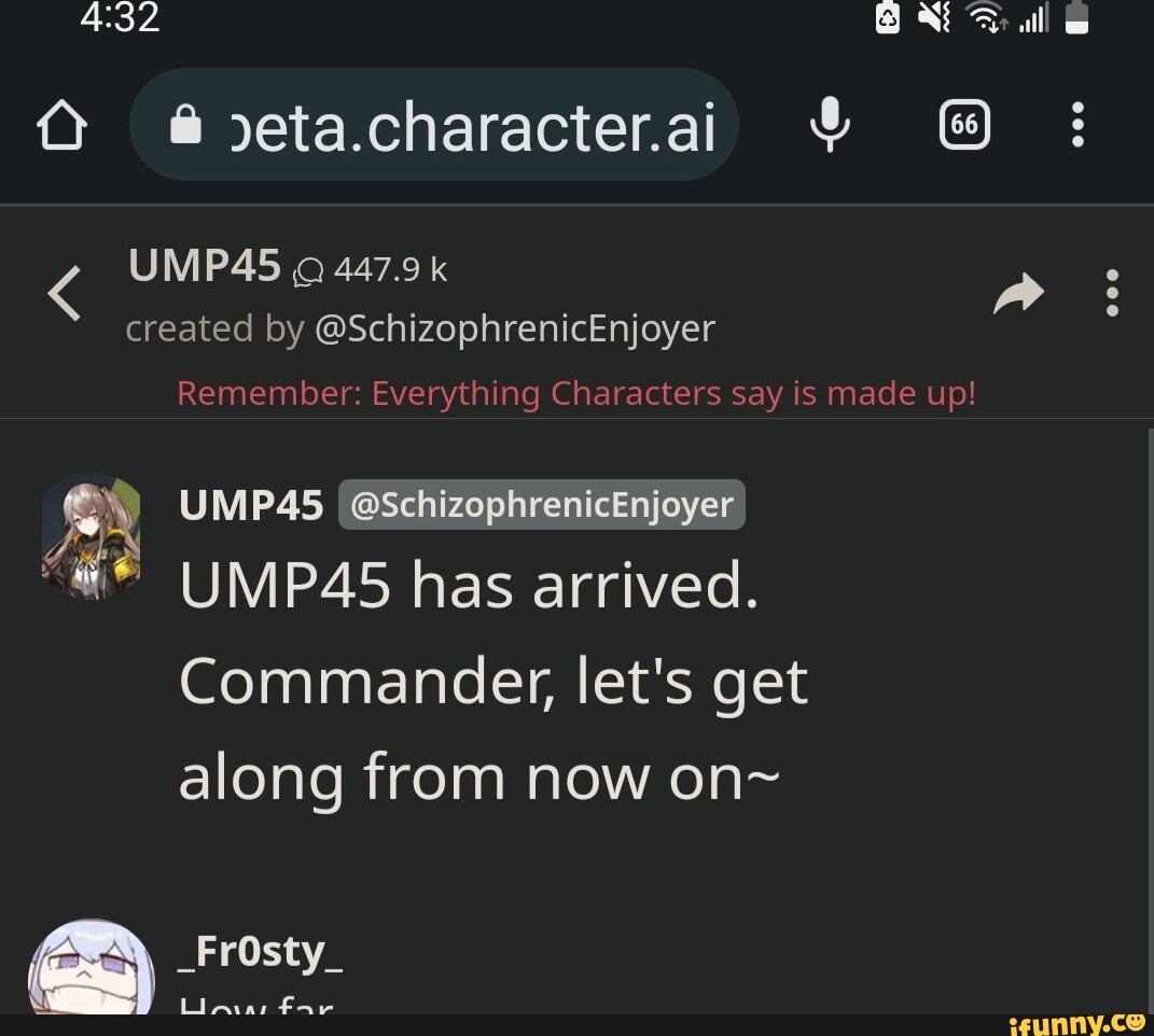 @ Ni eta.character.ai UMP45 447.9k alll created by ...