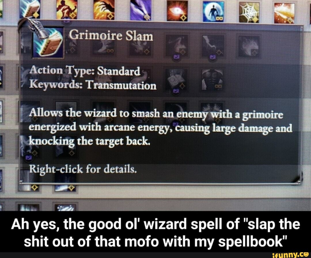 INA Grimoire Action Type: Standard Keywords: Transmutation Allows the ...