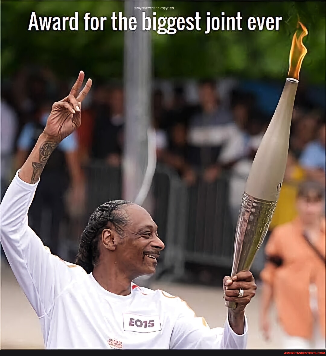 Award for the biggest joint ever - America’s best pics and videos