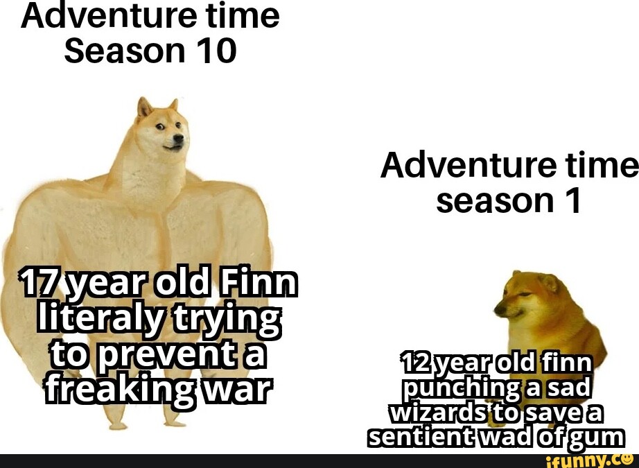 Adventure time Season 10 literaly, freakinglwar Adventure time season 1 ...