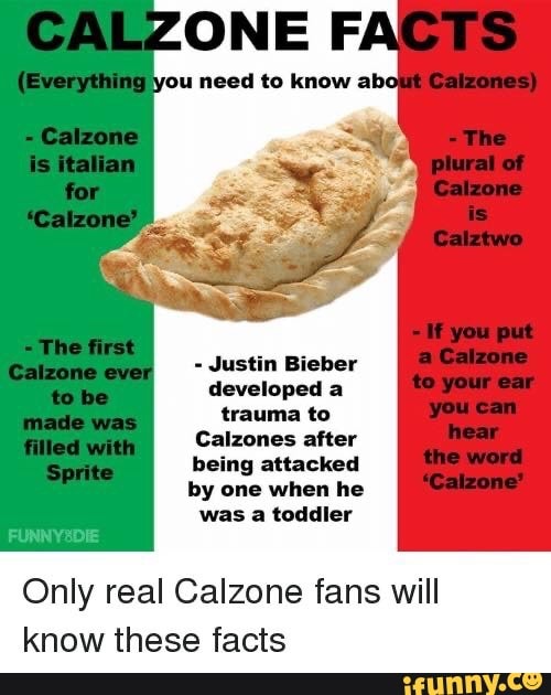 Developed trauma to Calzones after being attacked by ane when he ...