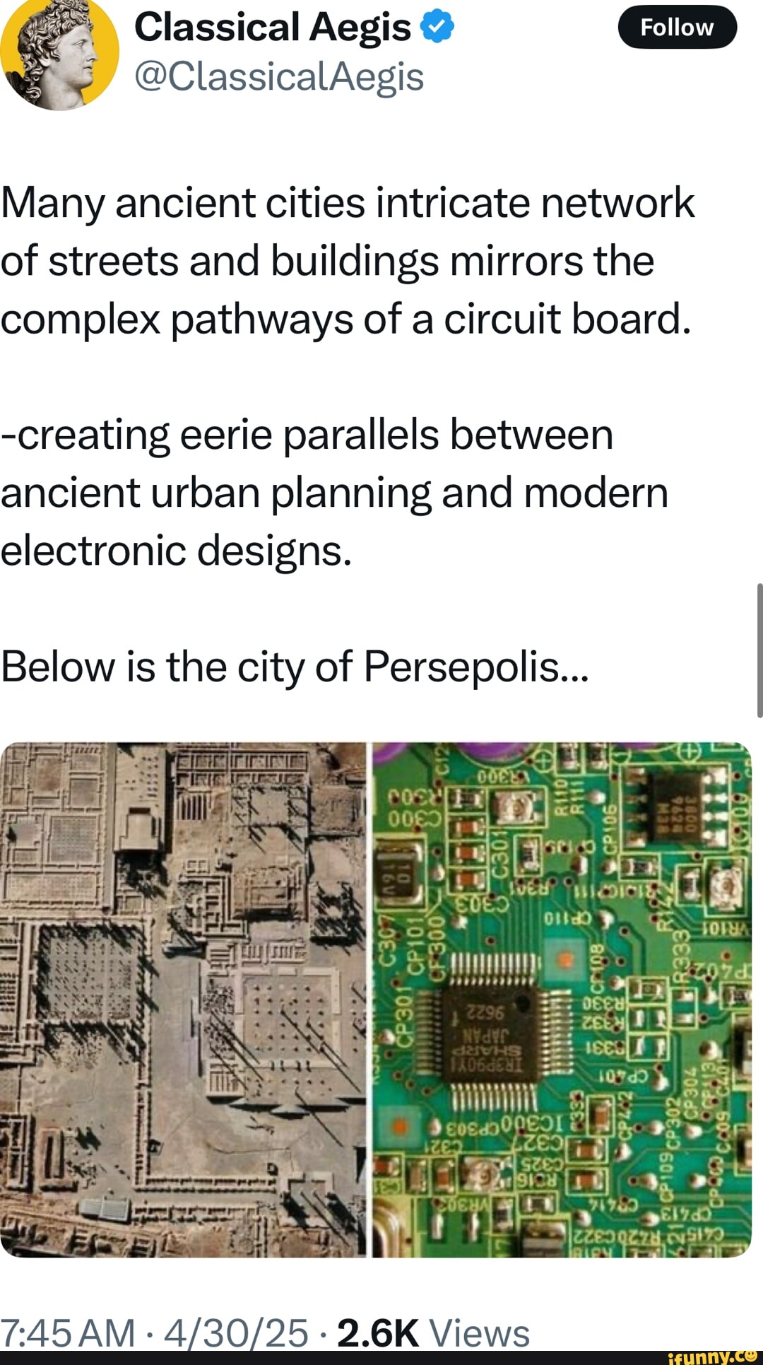 @ClassicalAegis Classical Aegis @ Follow Many ancient cities intricate network of streets and ...