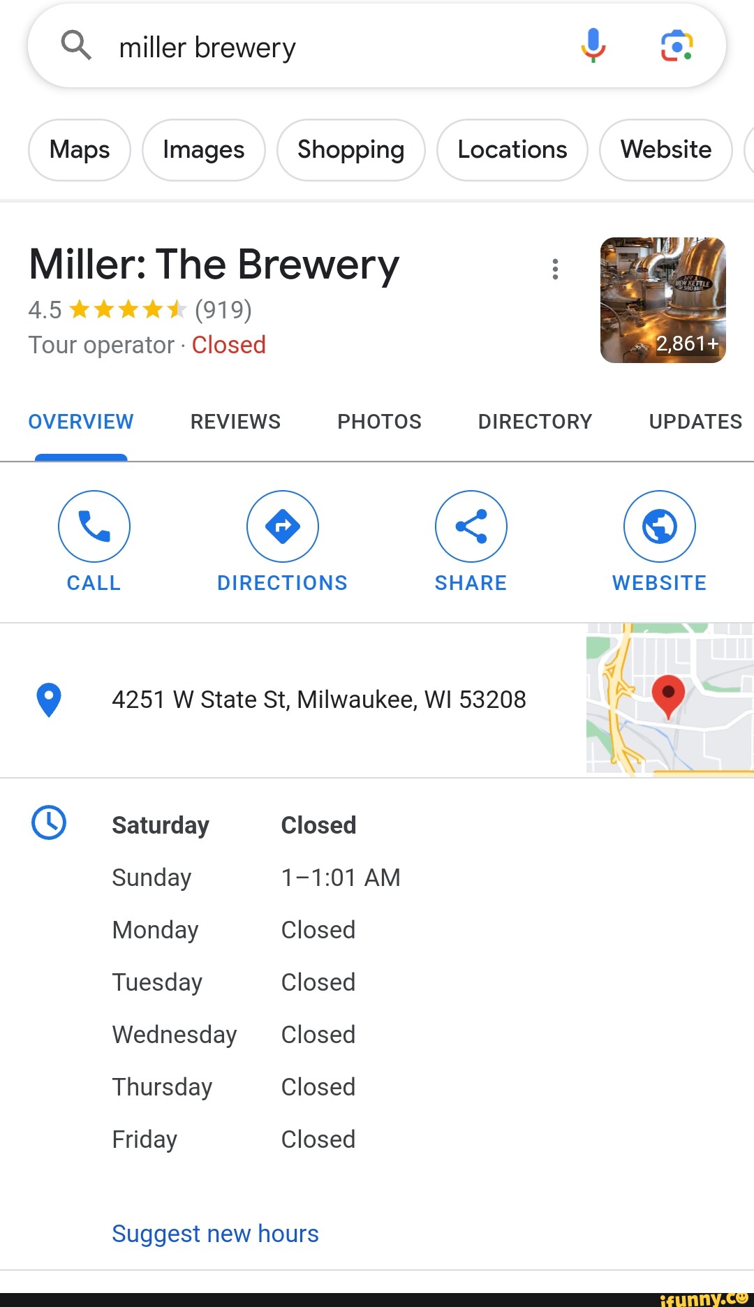 Q. miller brewery Maps Images Shopping Locations Website Miller: The ...