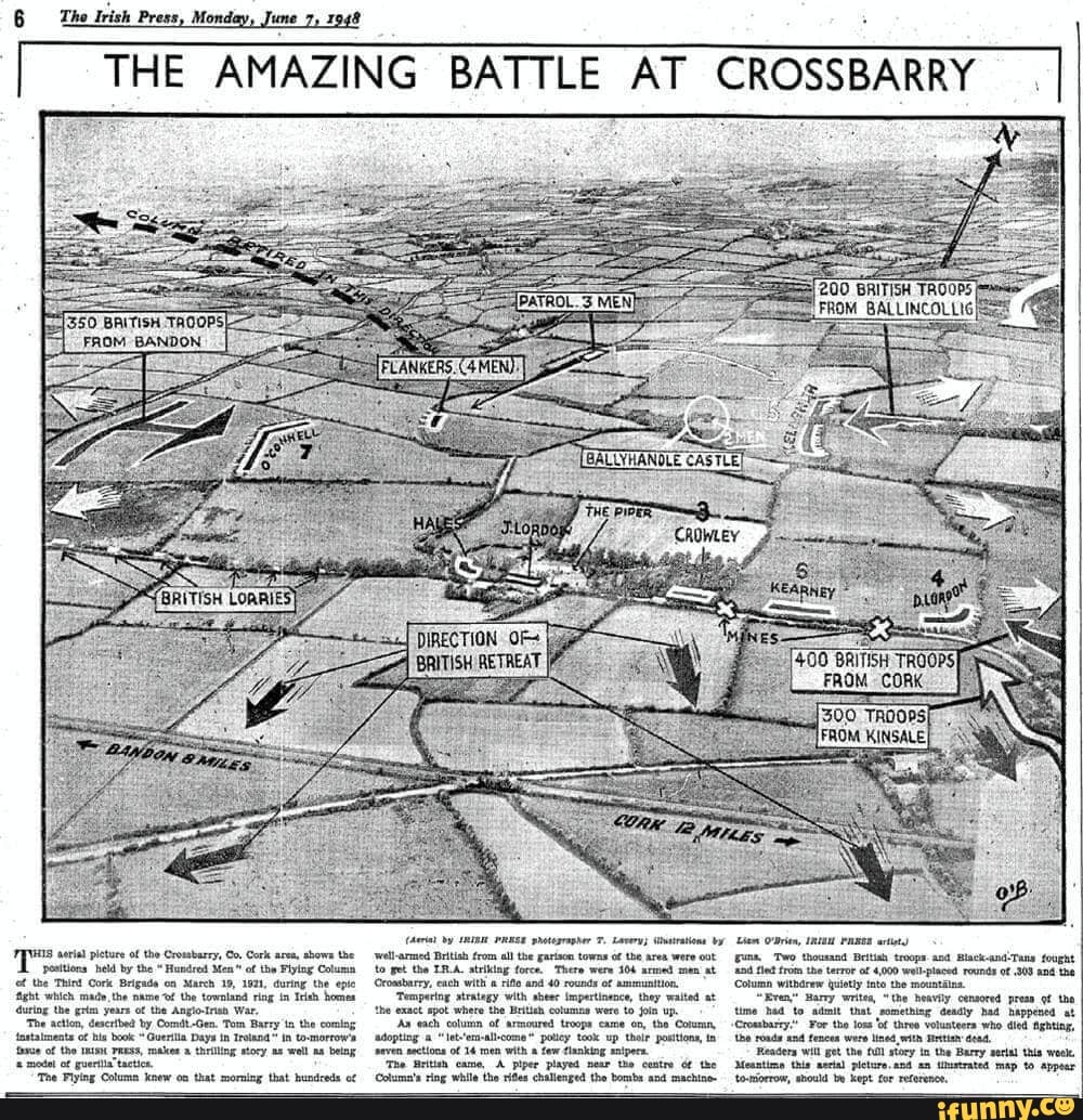 Tho Irish Press, Monday, June 7, 1948 THE AMAZING BATTLE AT CROSSBARRY ...