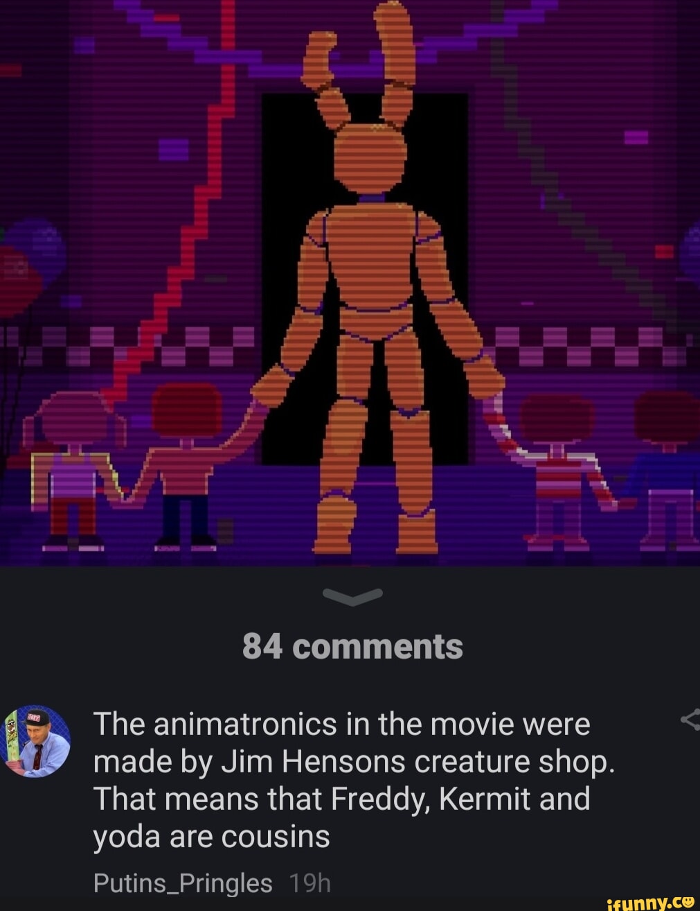 WW 84 comments The animatronics in the movie were made by Jim Hensons ...