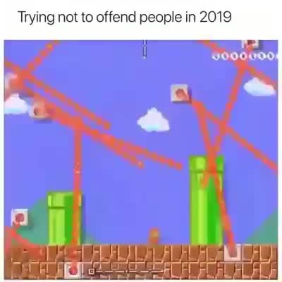 Trying not to offend people in 2019 - )