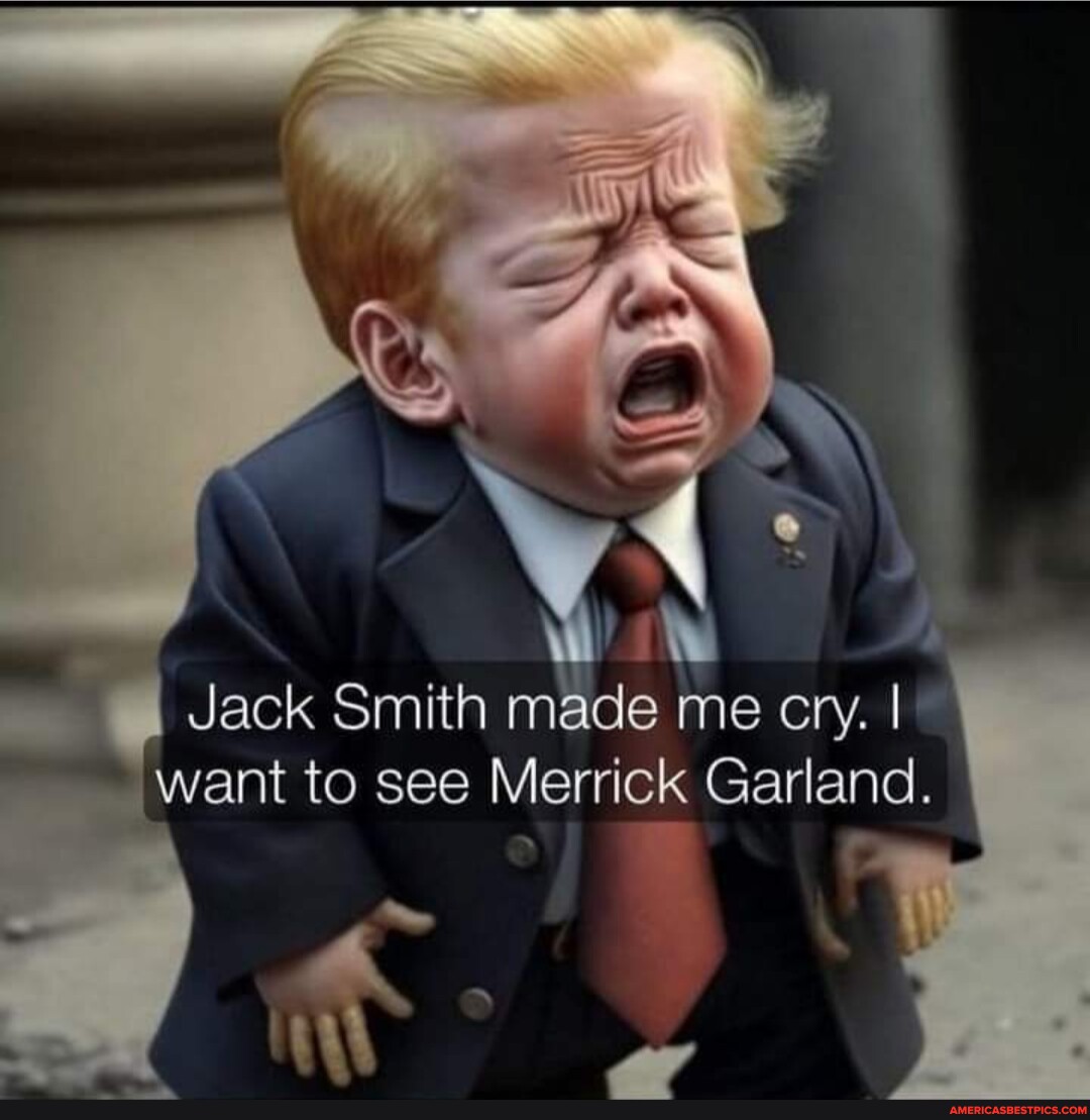 Jack Smith made me cry. want to see Merrick Garland. - America’s best ...