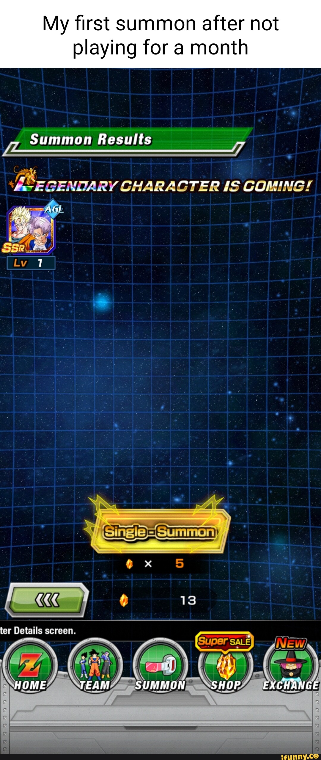 My first summon after not playing for a month Summon Results AAKI ASO ...