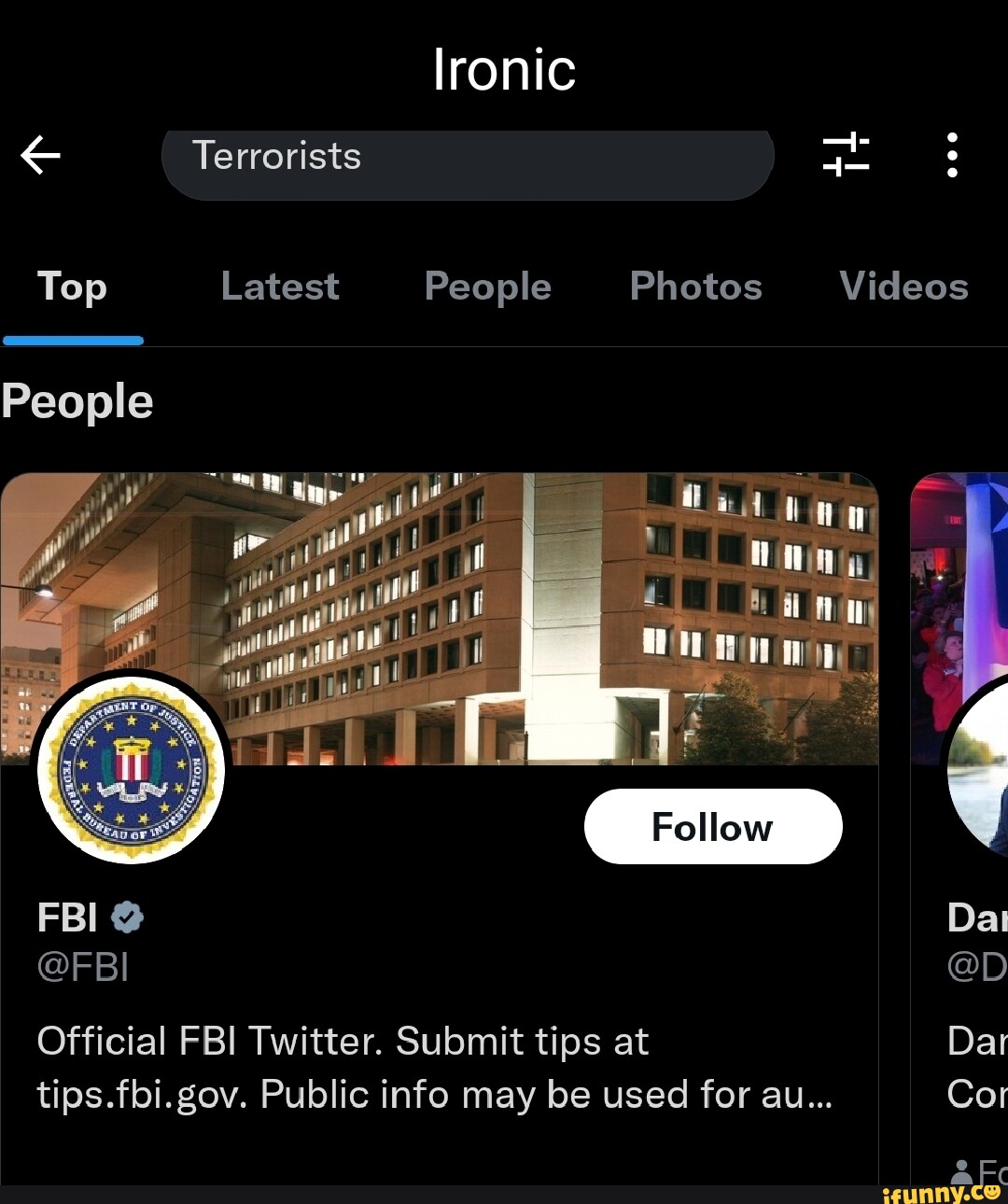 Lronic Terrorists Top Latest People Photos Videos People Follow FBI ...