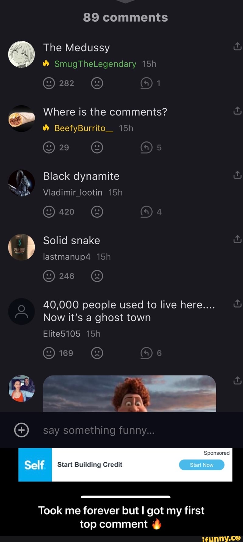 4) The Medussy oy Where is the comments? 40,000 people used to live ...