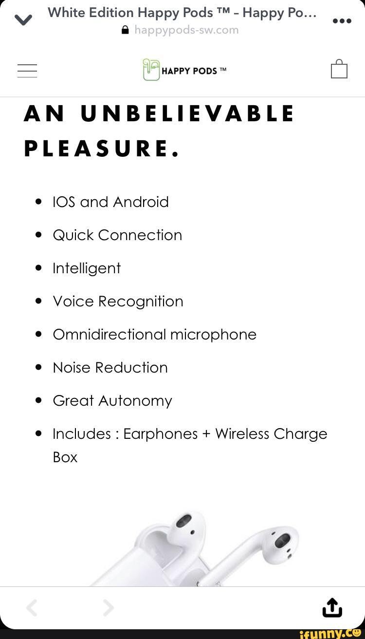 White Edition Happy Pods - Happy Po... = HAPPY PODS AN UNBELIEVABLE ...