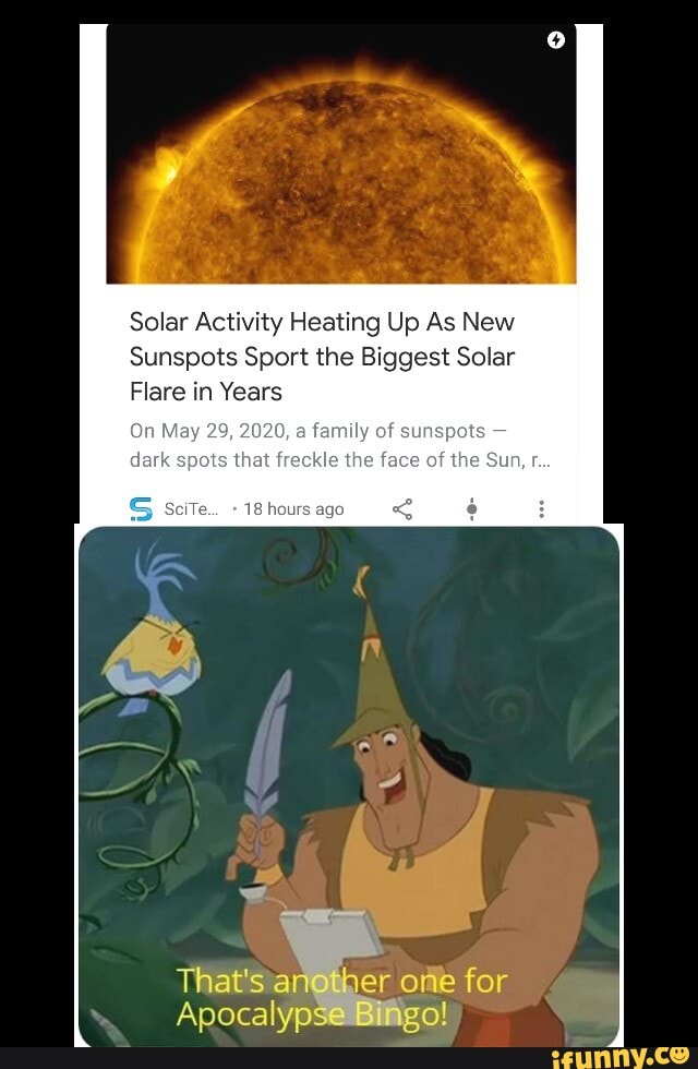 Solar Activity Heating Up As New Sunspots Sport the Biggest Solar Flare ...