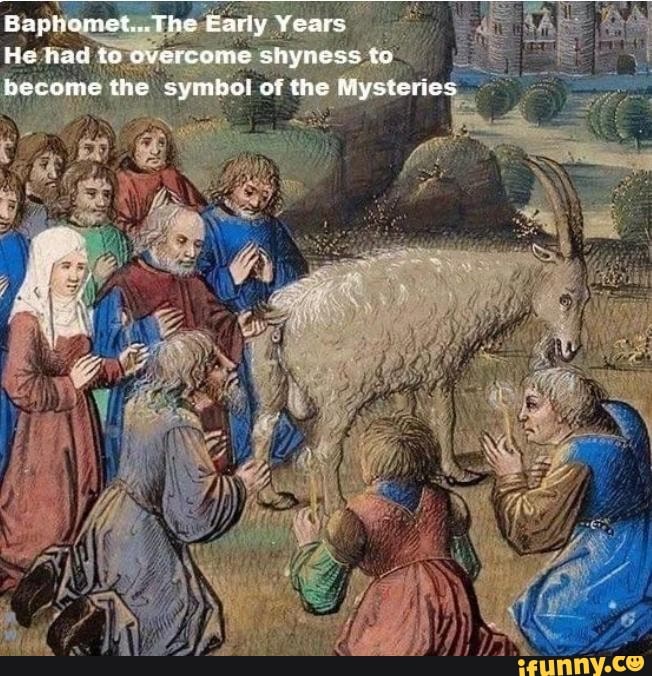 Baphomet...The Early Years He had to overcome shyness to hecome the ...