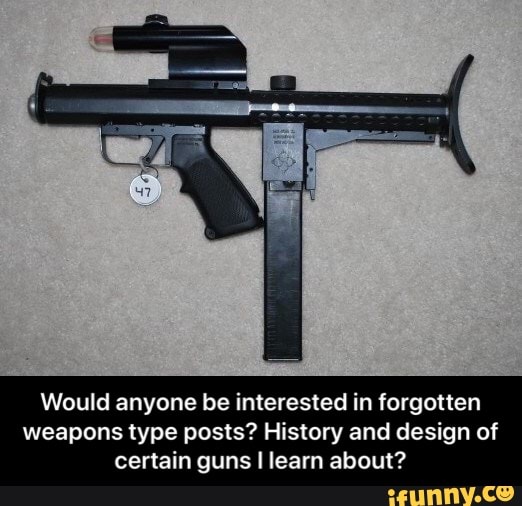 Would anyone be interested in forgotten weapons type posts? History and ...