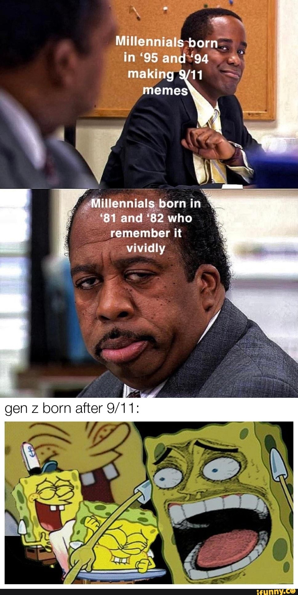 Millennials born in and 94 making memes vividly Millenntals born in *81 ...